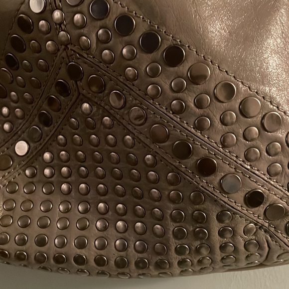 The Sak | Bags | The Sak Indio Large Studded Leather Hobo Grey Studded ...